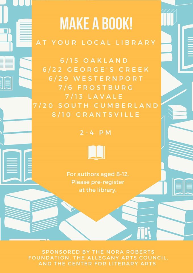 Make A Book! Kids Workshop | Downtown Frostburg