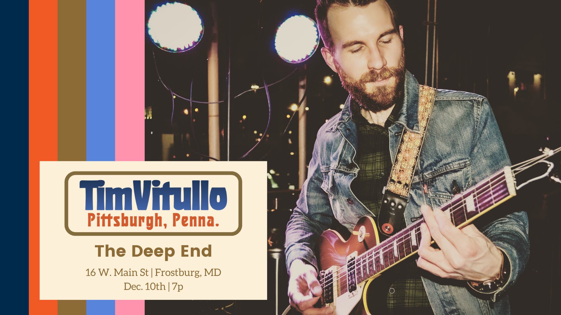 Tim Vitullo at The Deep End | Downtown Frostburg