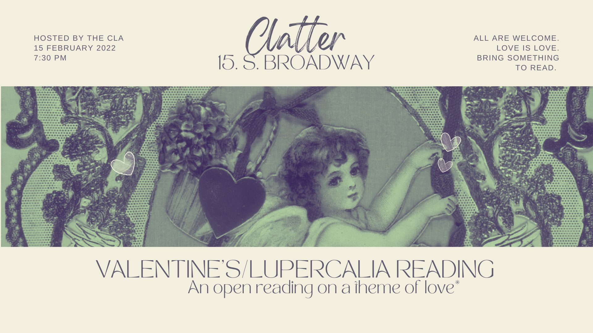Valentine’s / Lupercalia Reading | Downtown Frostburg