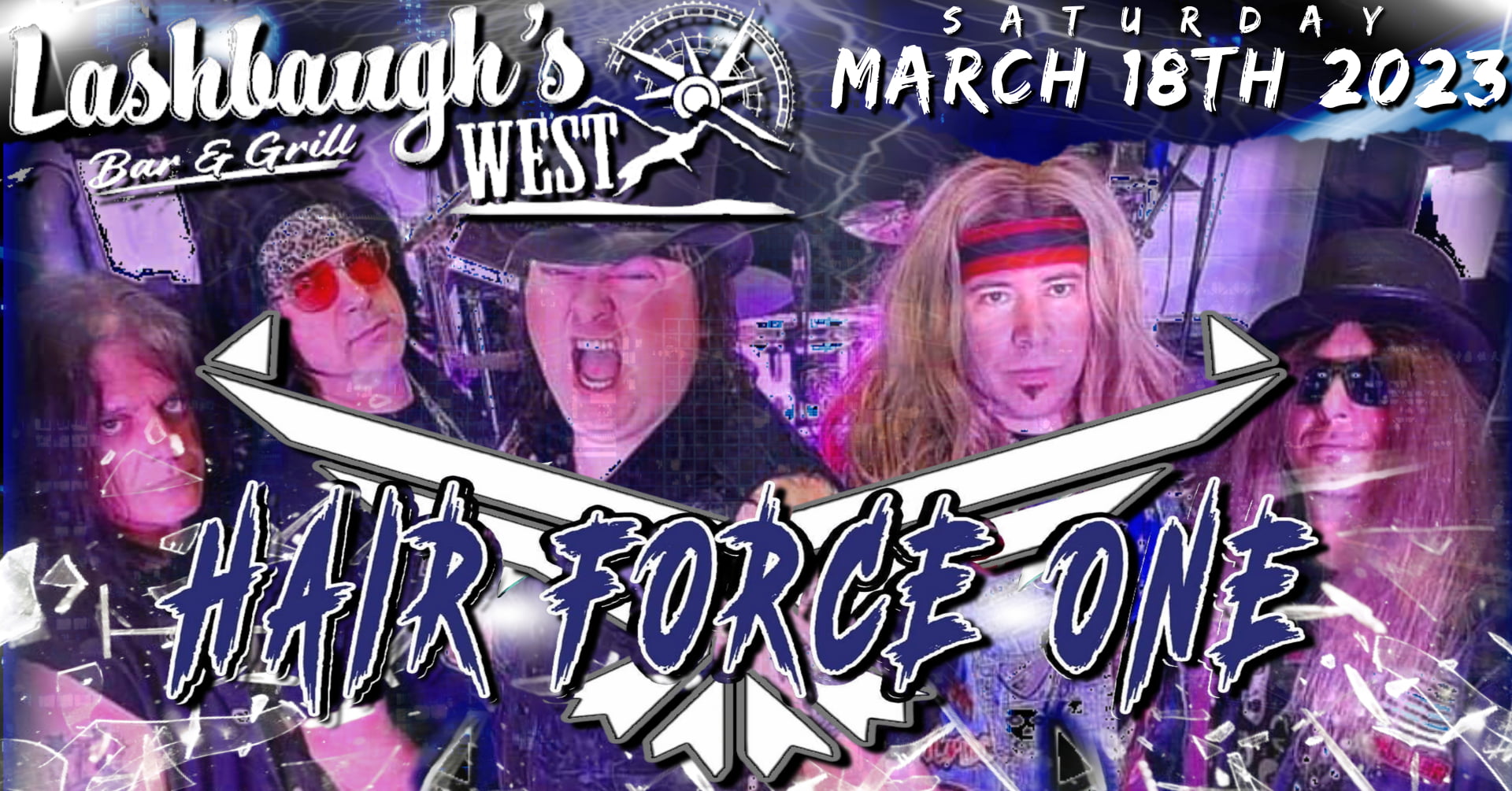 Hair Force One @ Lashbaugh’s West | Downtown Frostburg