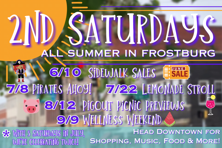 Second Saturdays | Downtown Frostburg