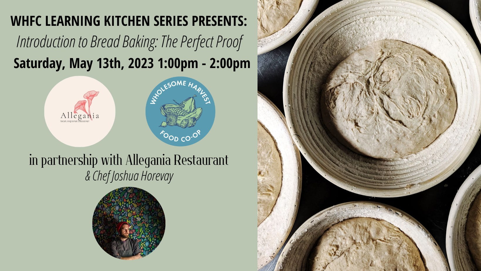 Introduction to Bread Baking with Allegania Restaurant: The Perfect Proof | Downtown Frostburg