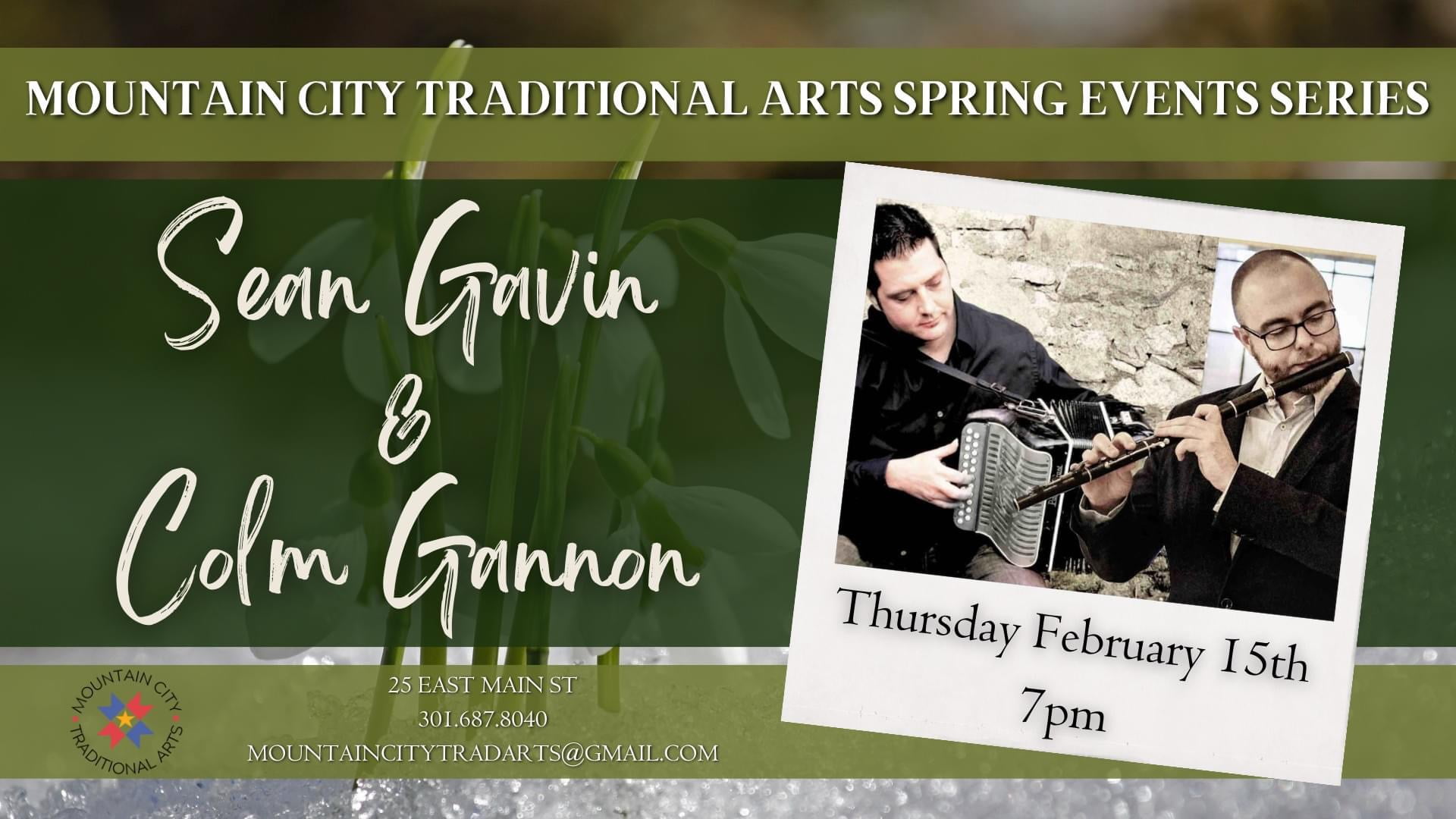 Sean Gavin & Colm Gannon | Downtown Frostburg